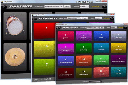 Sample Player SampleDecks - 64-Kanal Sample-Player